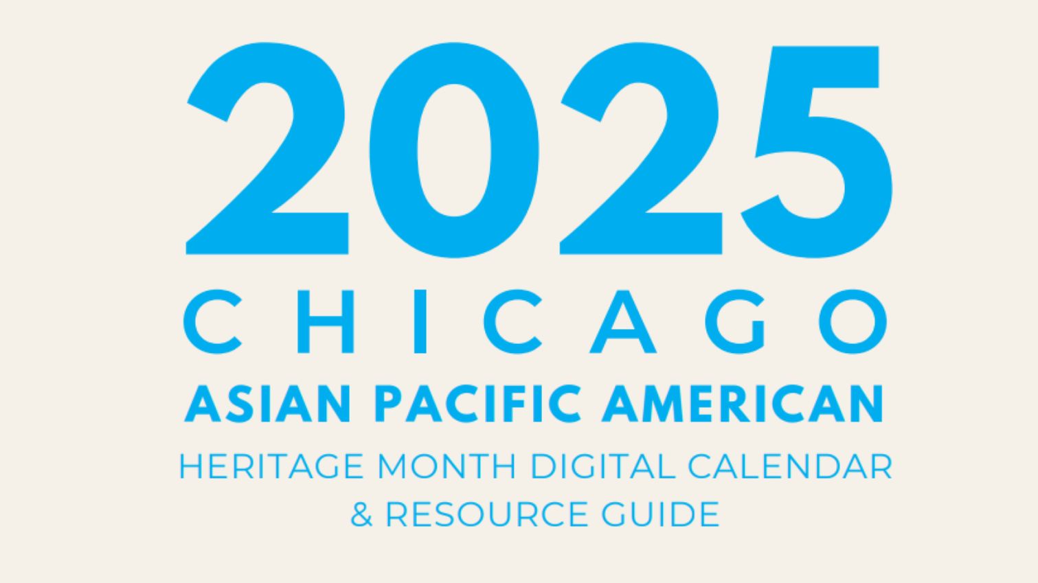 2025 AAPI HERITAGE MONTH DIGITAL CALENDAR SPONSORSHIP