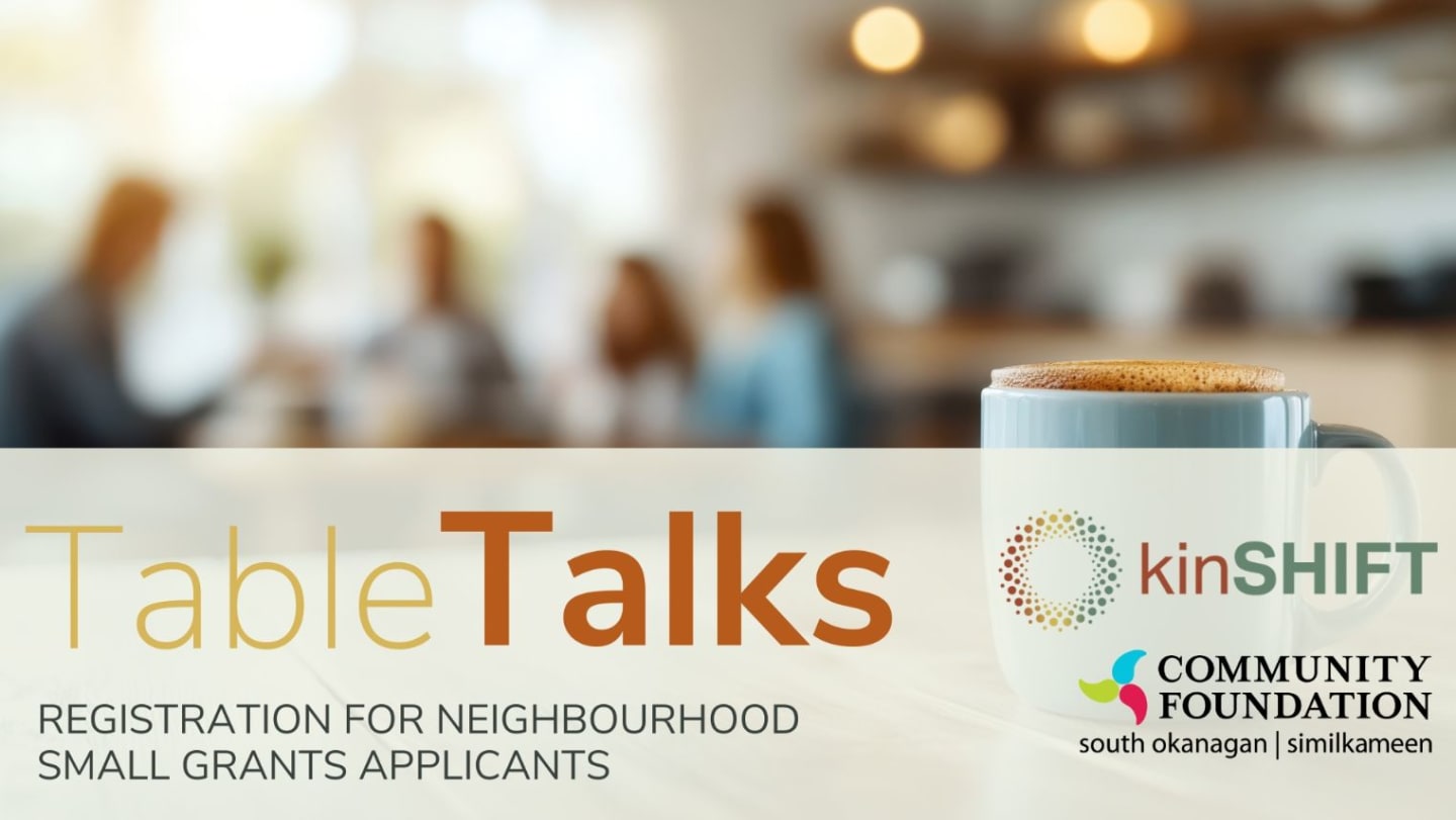 kinSHIFT Table Talks (Neighbourhood Small Grants)