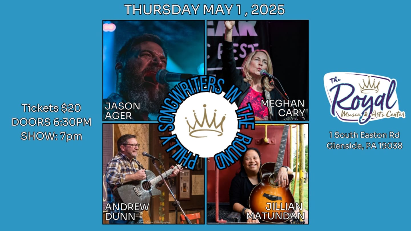 Philly Songwriters In The Round | Meghan Cary, Andrew Dunn, Jason Ager ...