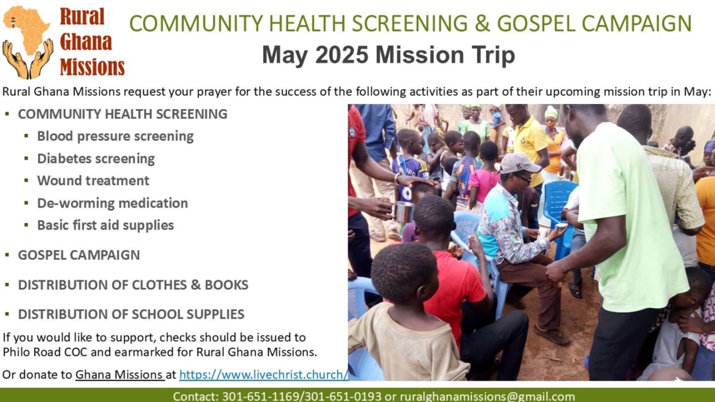 Donate to make a difference, empower rural communities in Ghana