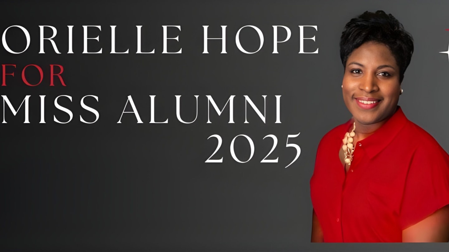 Orielle Hope For Miss Alumni WSSU/NBA All-Star Raffle