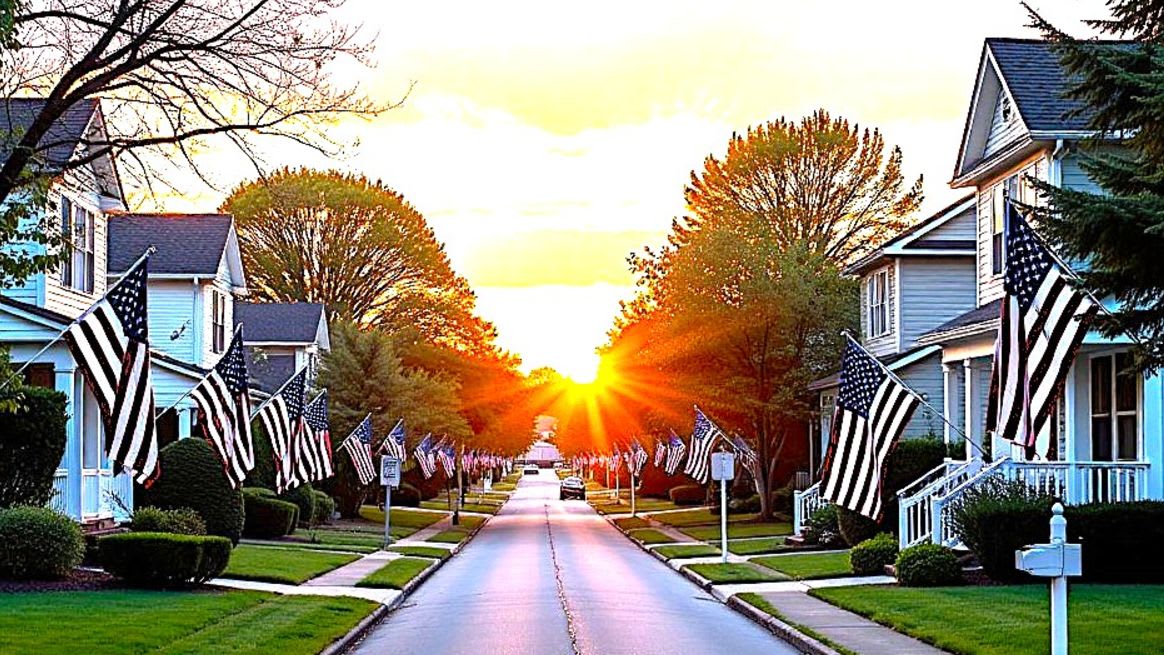 Avenue of Flags
