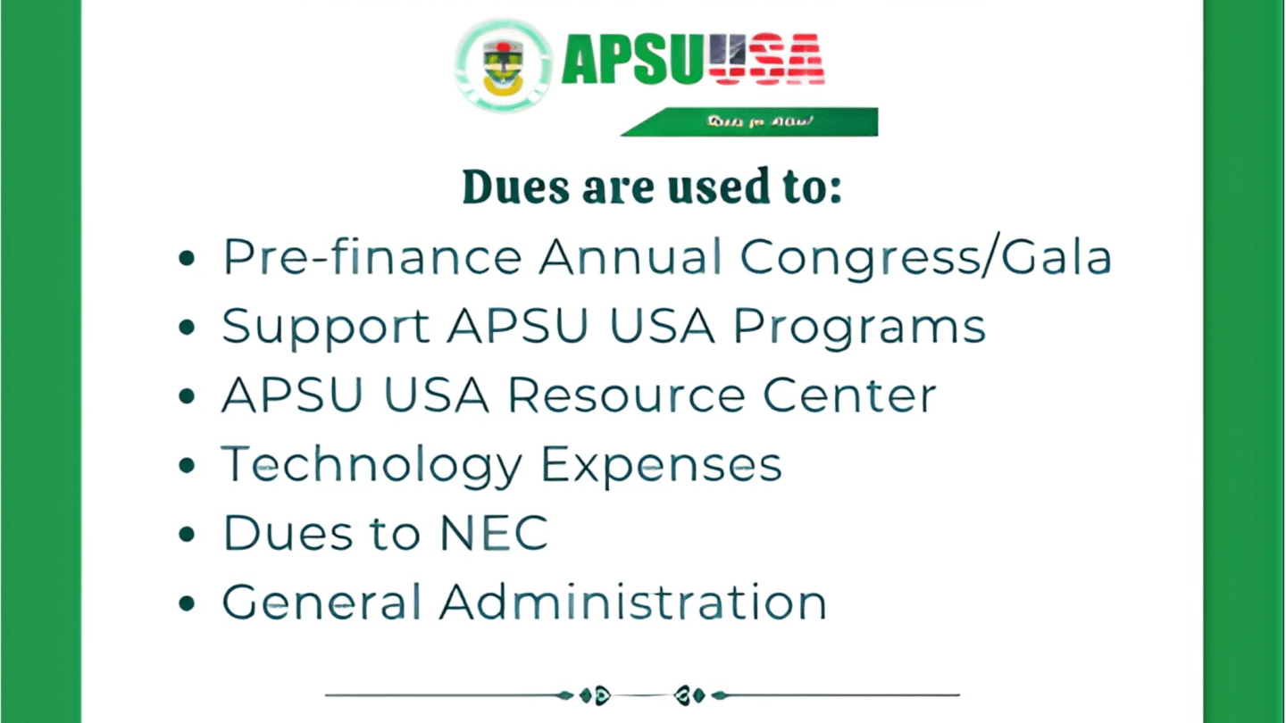 APSU USA INC Memberships 2025