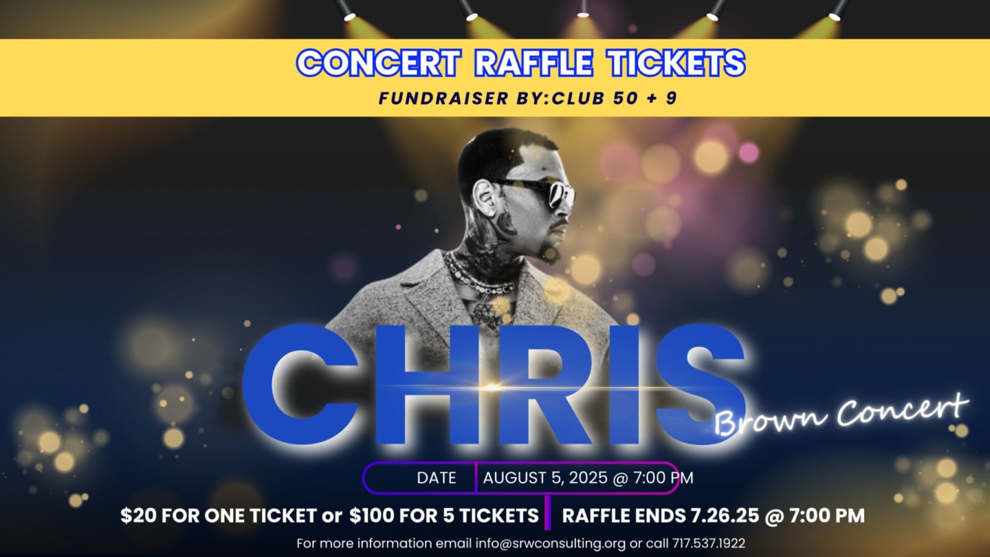 Chris Brown Raffle Ticket Fundraiser