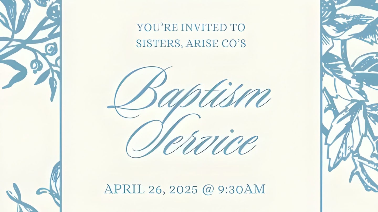 Baptism Service