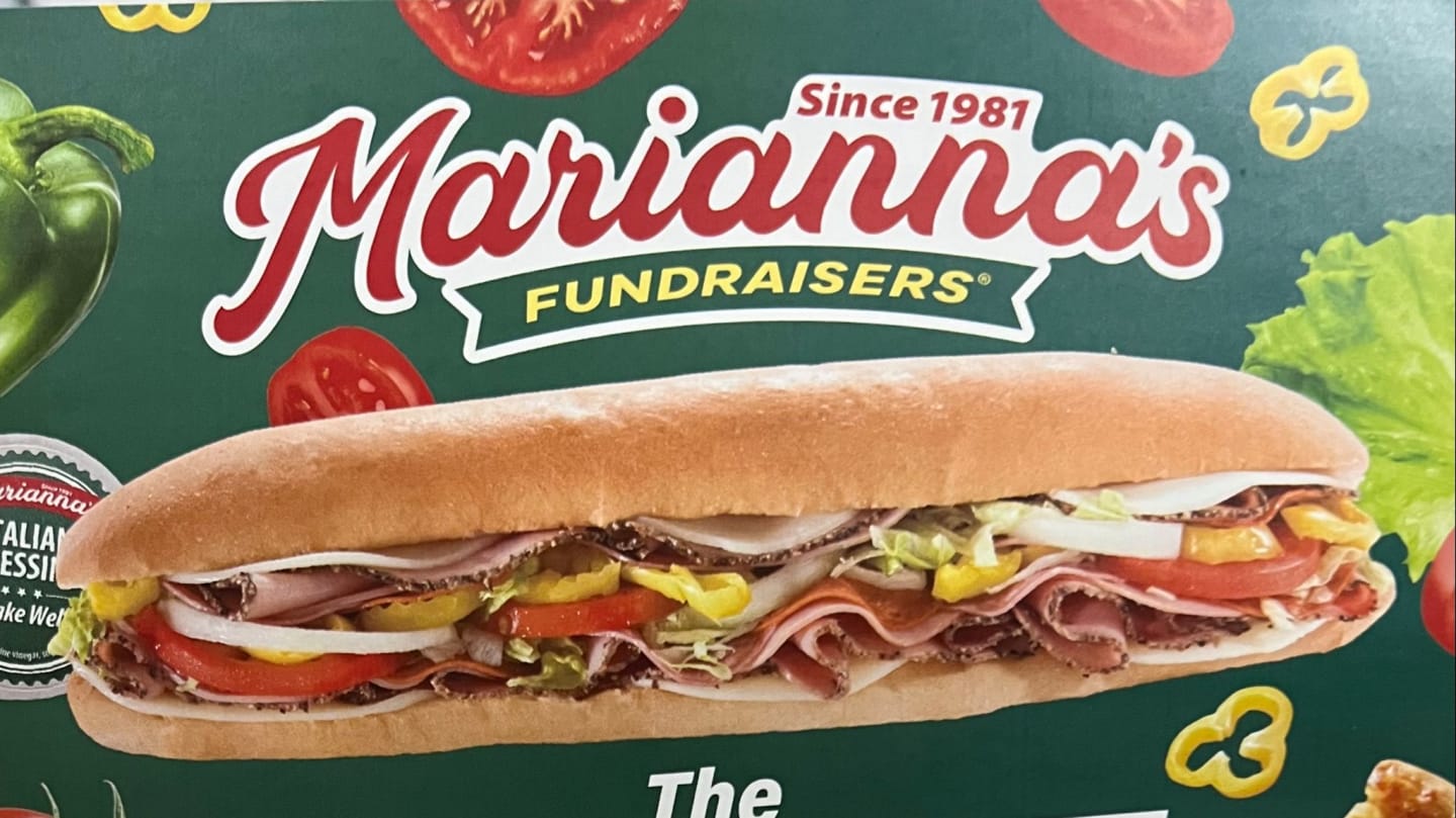 2025 Marianna Sub & Pizza Fundraiser Sale