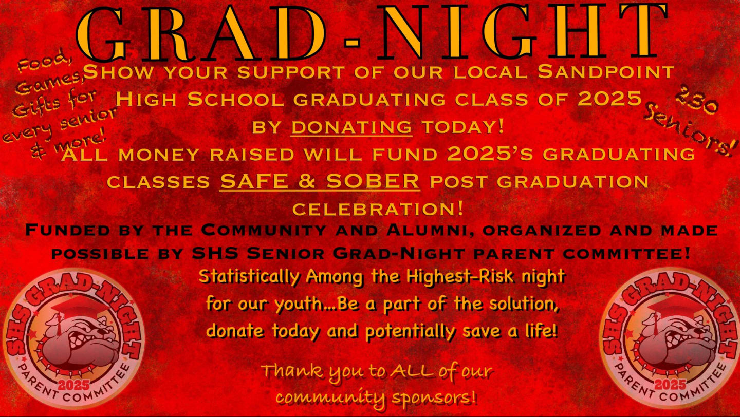 SHS Grad-Night Parent Committee's annual "Quad-Raffle"