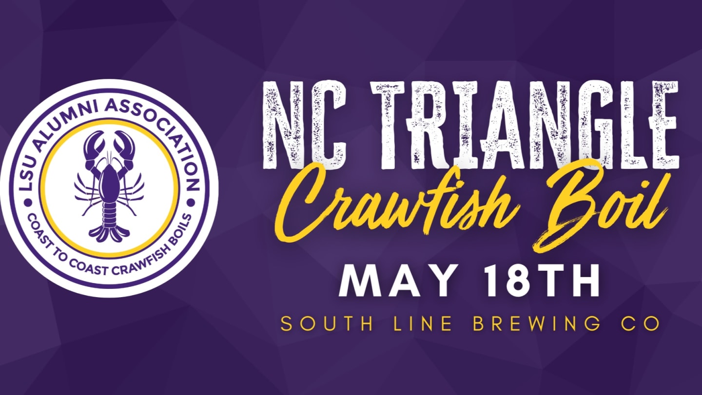 2025 NC Triangle LSU Alumni Crawfish Boil