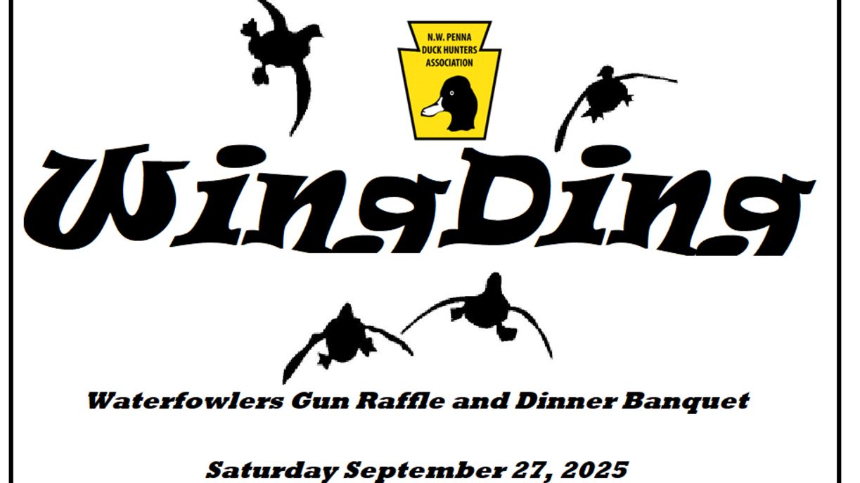 2025 NW PA Duck Hunters Wing Ding