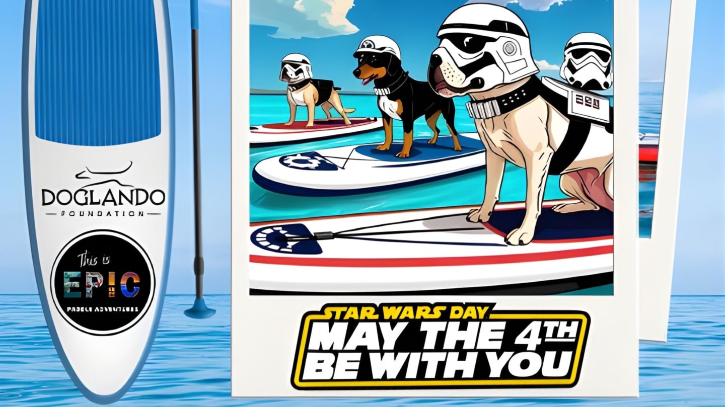 May the 4th - Pup & Paddle Board Event