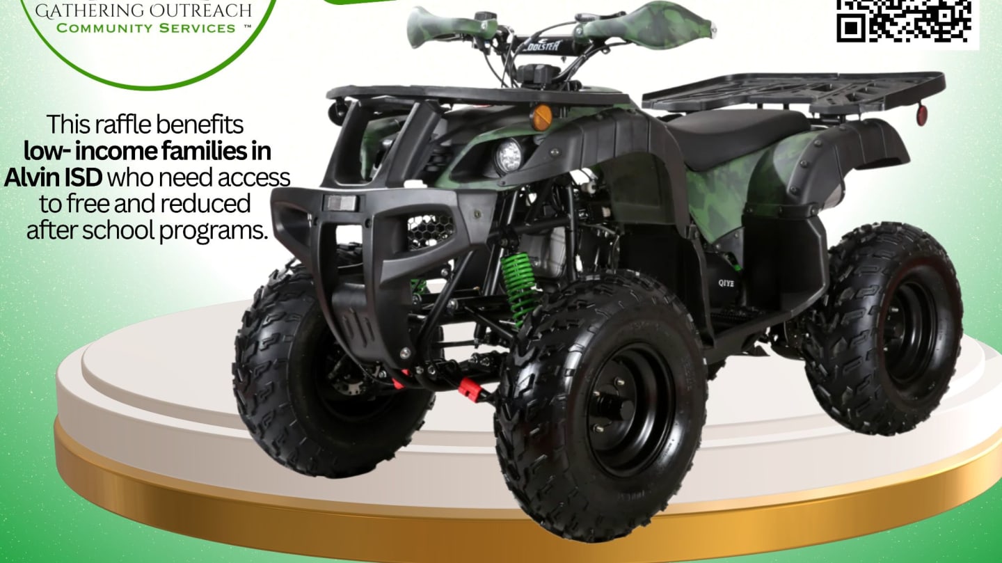 Gathering Outreach ATV RAFFLE!
