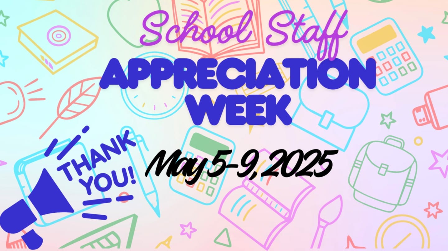 School Staff Appreciation Week 2025