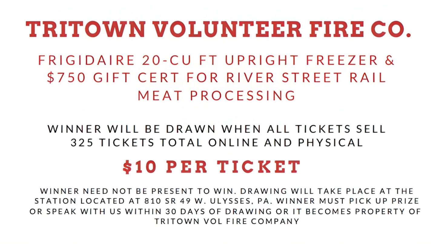 TTVFC 2025 Freezer & Beef Raffle
