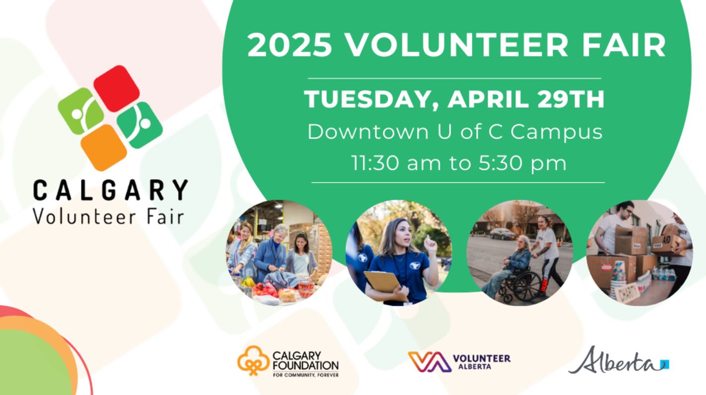 Attend the 2025 Calgary Volunteer Fair