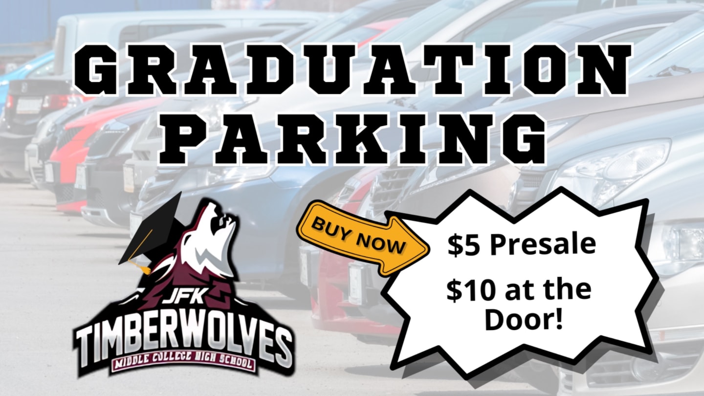 JFK Graduation Parking - Presale Ticket