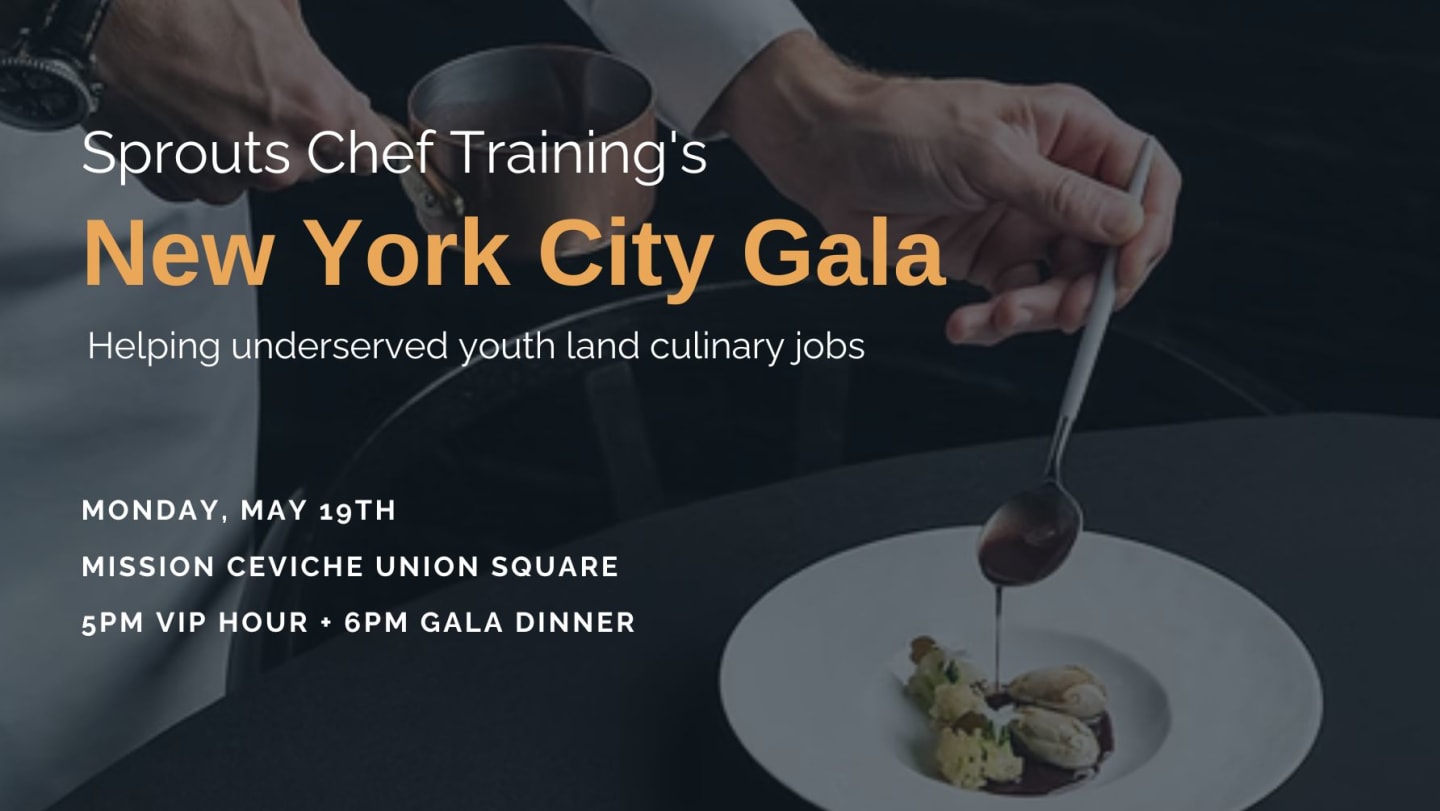 Sprouts Chef Training's New York City Gala