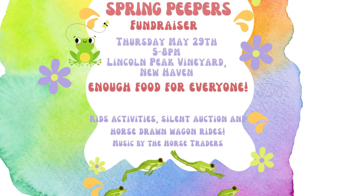 ACPCC Spring Peepers Fundraiser