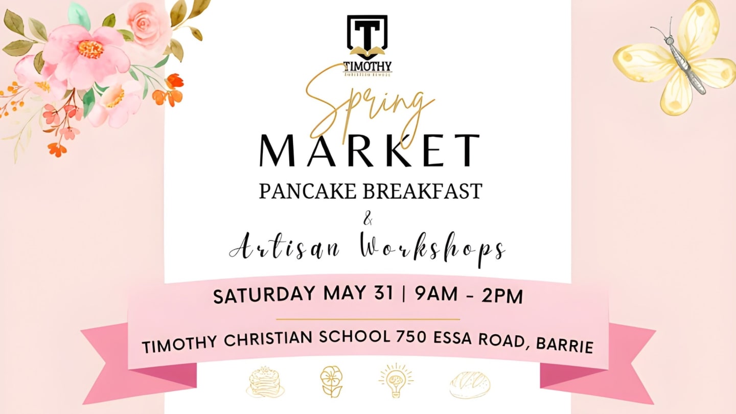TCS Spring Market, Pancake Breakfast & Artisan Workshops 2025