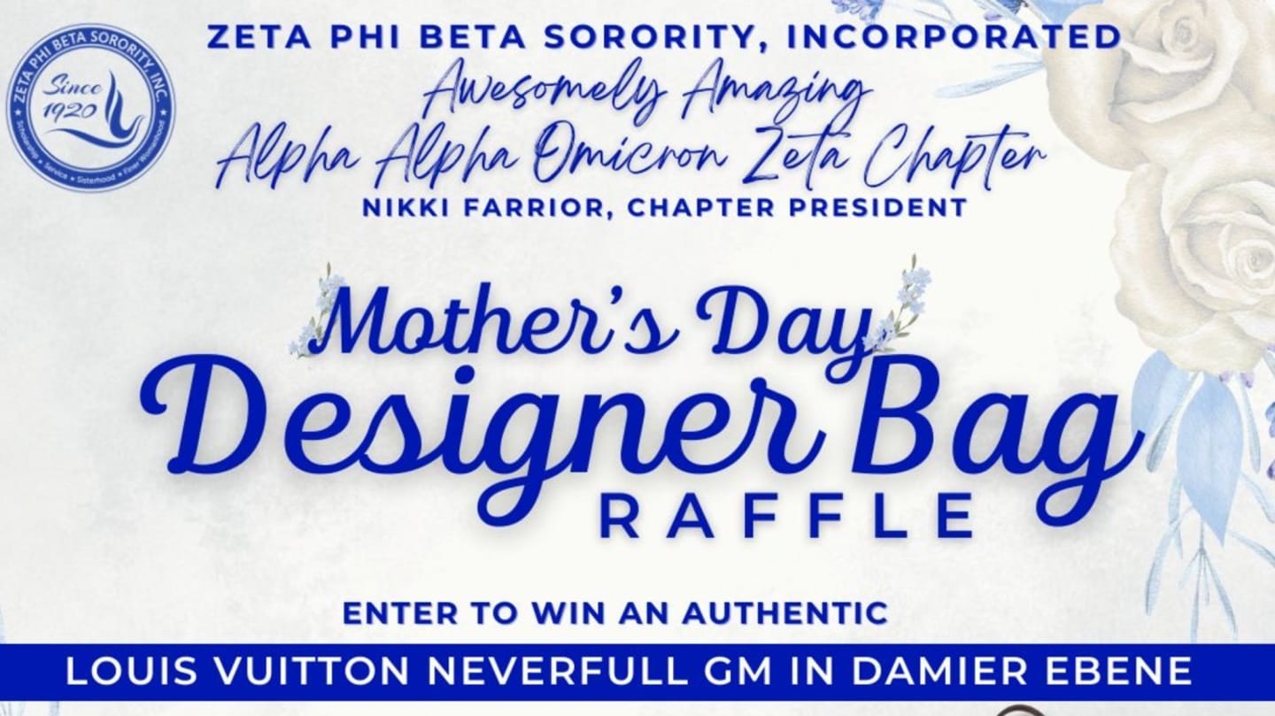 Mothers Day Designer Bag Raffle 2025