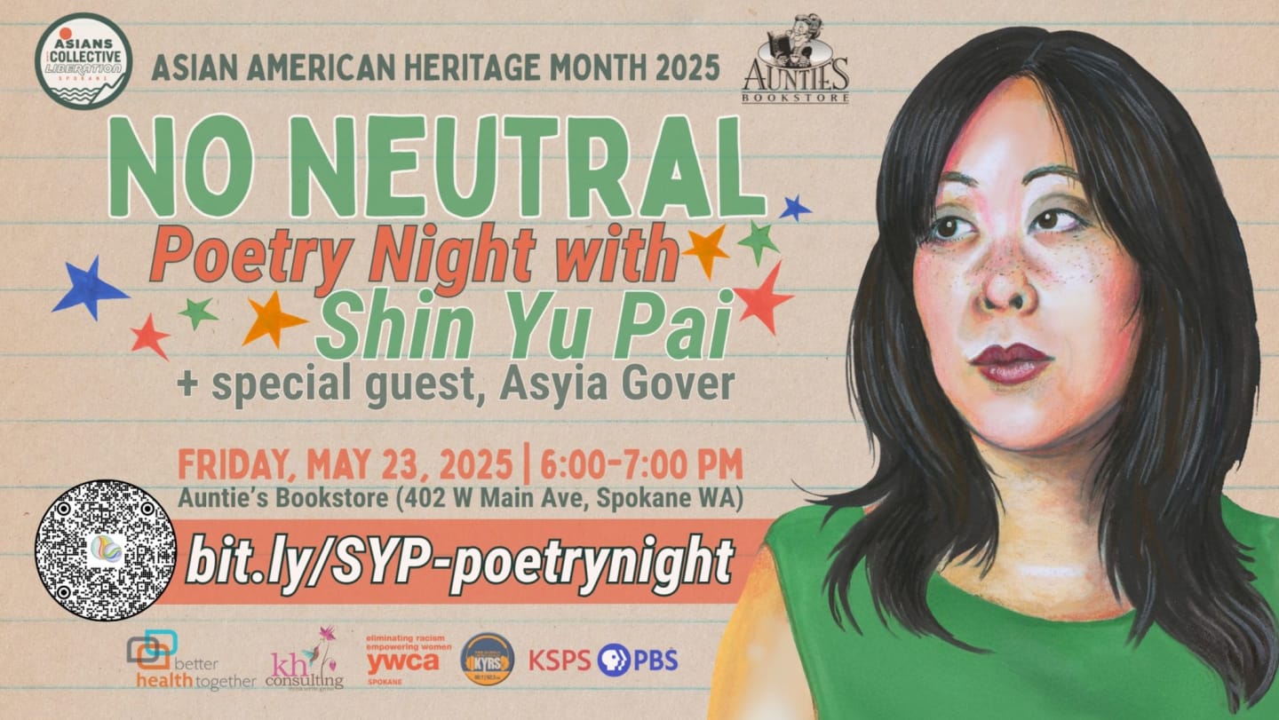 No Neutral: Poetry Night with Shin Yu Pai