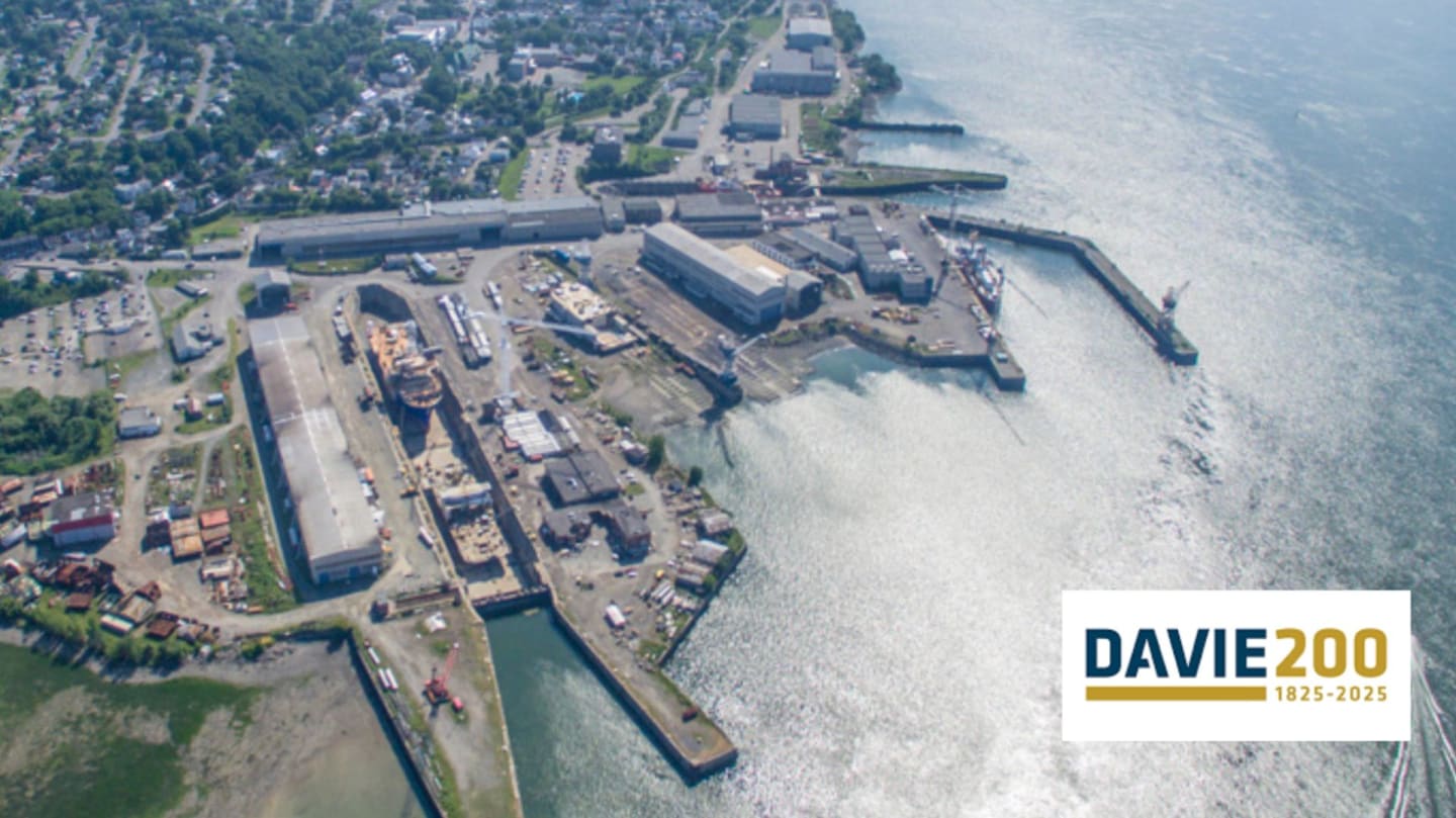 Visit of the Davie Shipyard