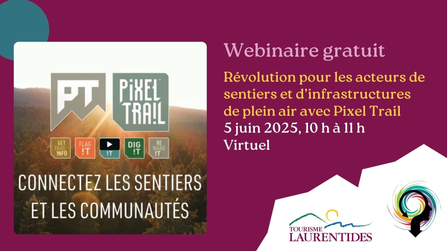 Webinaire gratuit : Révolution pour les acteurs de sentiers et d'infrastructures de plein air ...