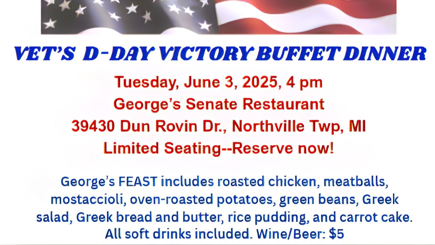 Vet's D-Day Victory Buffet Dinner