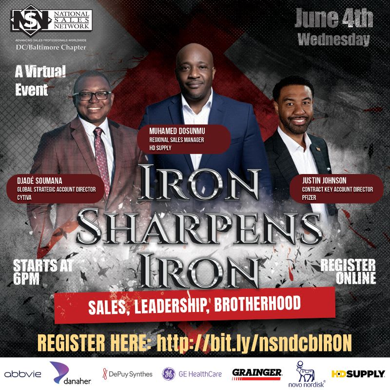 Iron Sharpens Iron: Sales, Leadership, Brotherhood