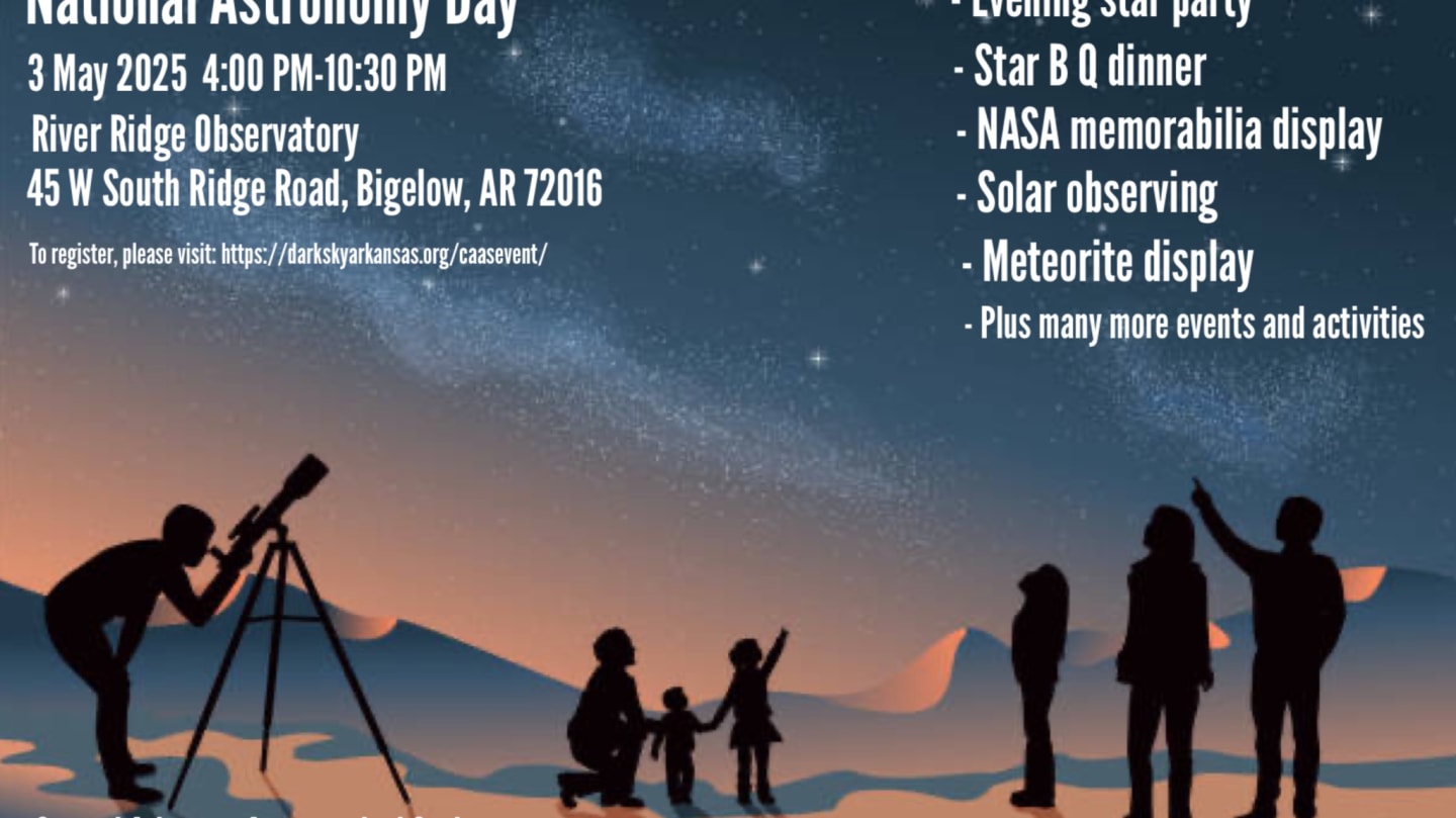 National Astronomy Day @ River Ridge Observatory