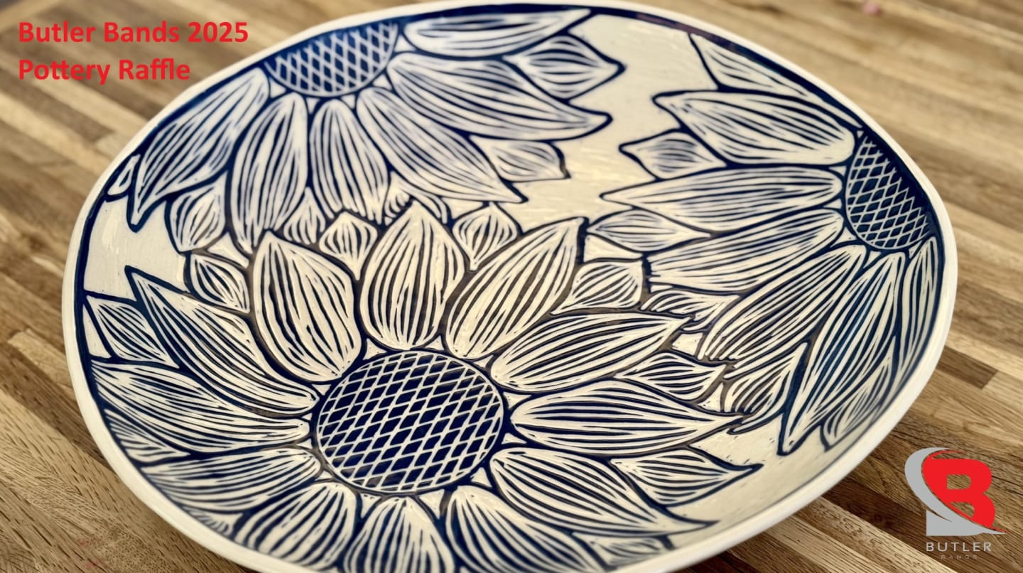 Bands Of Butler 2025 Pottery Raffle