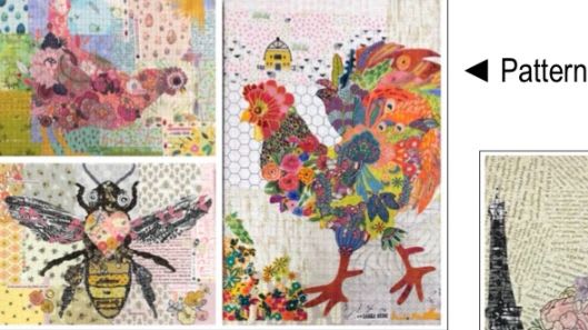 Kathy Tucker workshop (Laura Heine patterns)