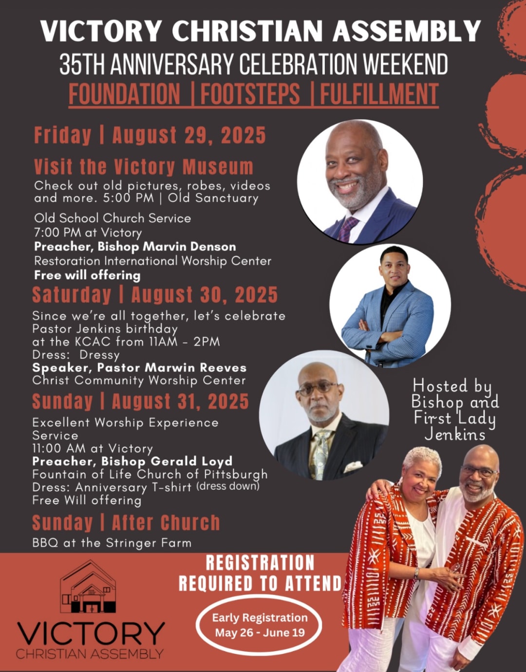 Victory Christian Assembly's 35th Anniversary