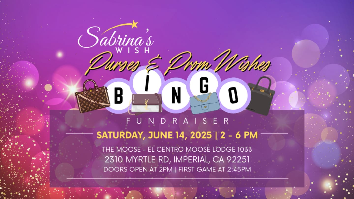 Purses & Prom Wishes - Bingo Fundraiser