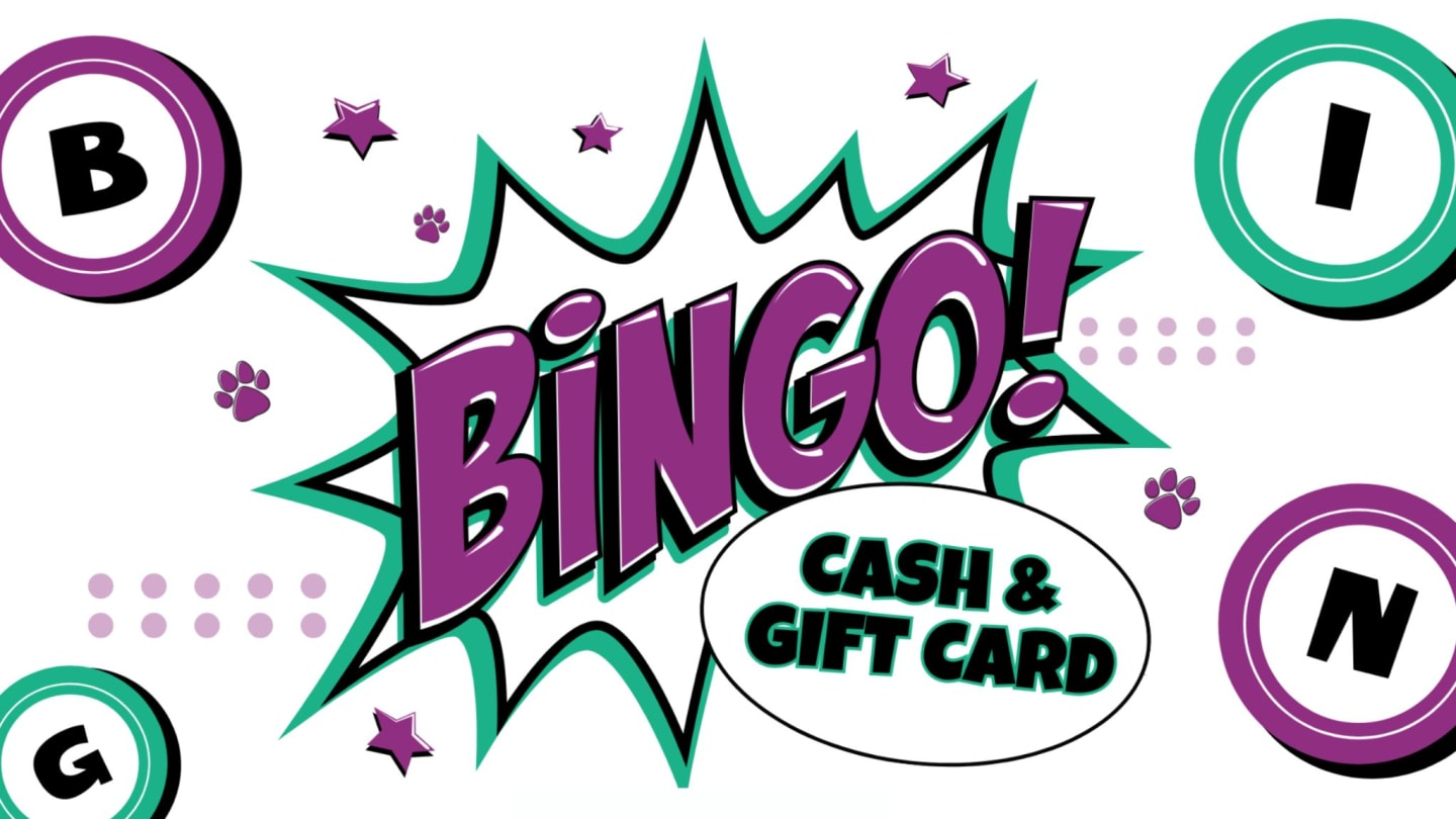 Cash & Gift Card Bingo