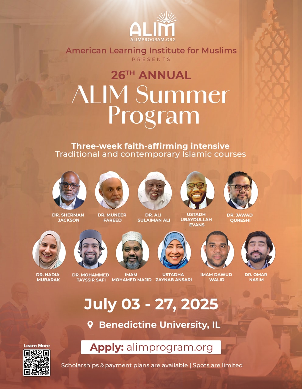 Facilitator Application for the ALIM Summer Program