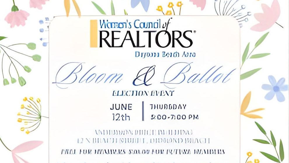 Women's Council of Realtor's Bloom & Ballot 2026 Board Election