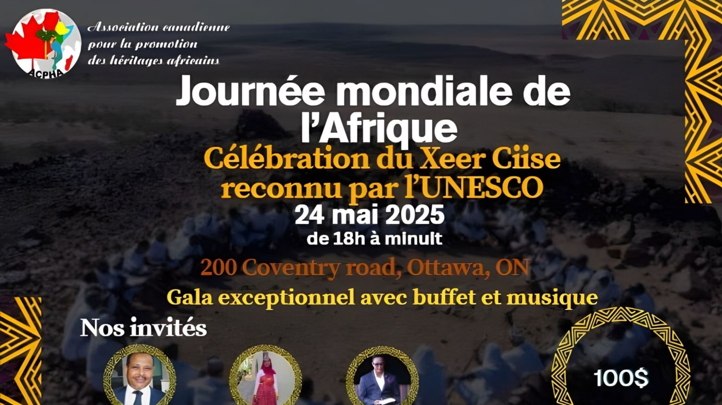 Journée mondiale de l'Afrique-célébration de Xeer Ciise UNESCO