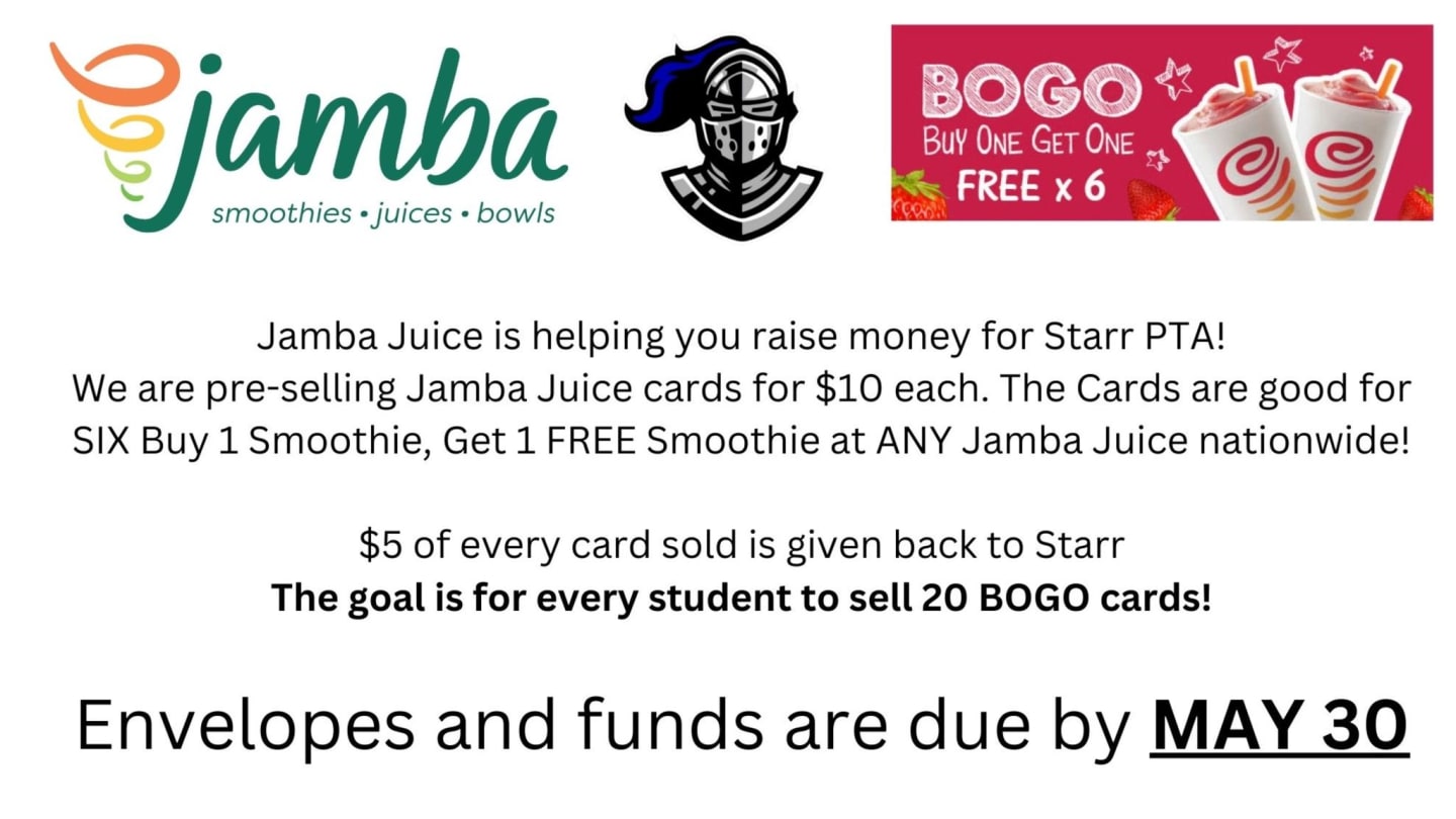 Jamba BOGO Cards