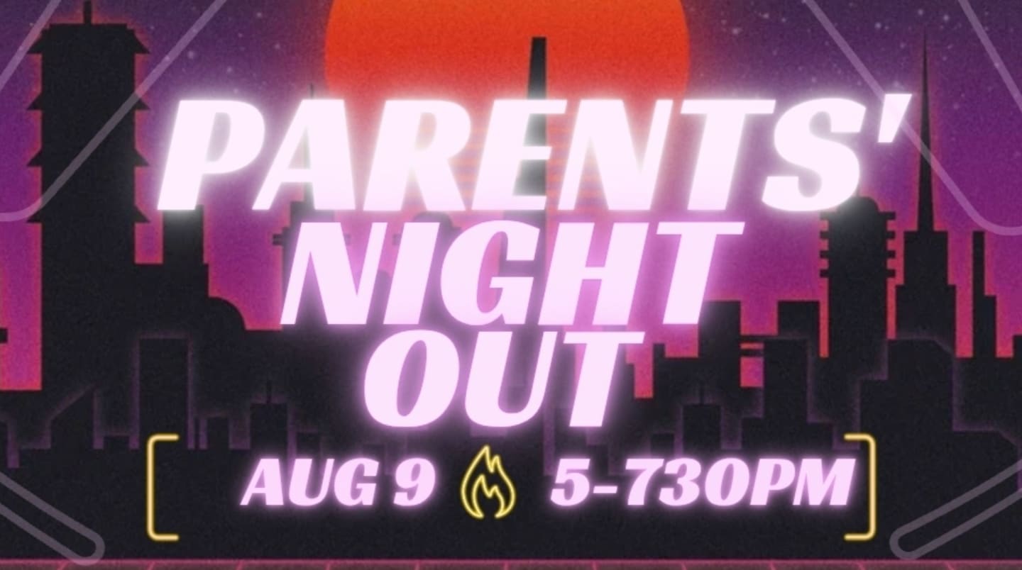 Parents Night Out Pay To Play Drop off Event Parents Night Out Pay To Play Drop off Event