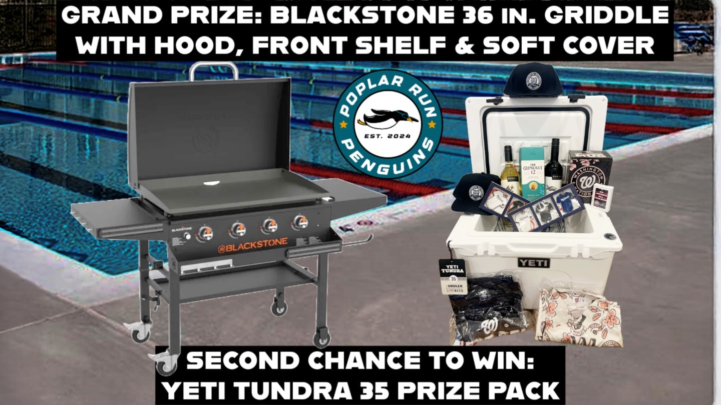 Poplar Run Penguins Blackstone & YETI Raffle 2025