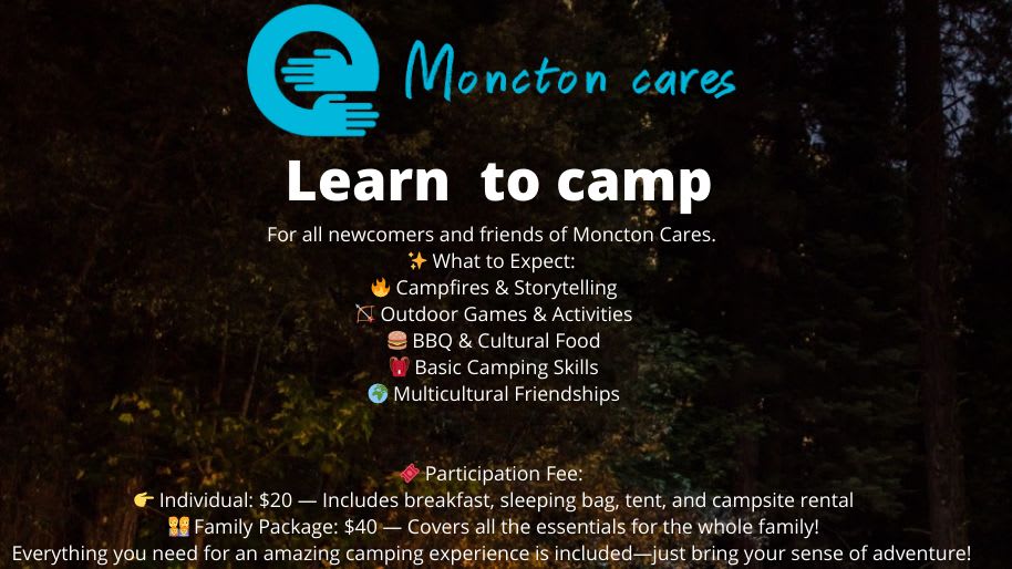 Learn to Camp Program For Newcomers