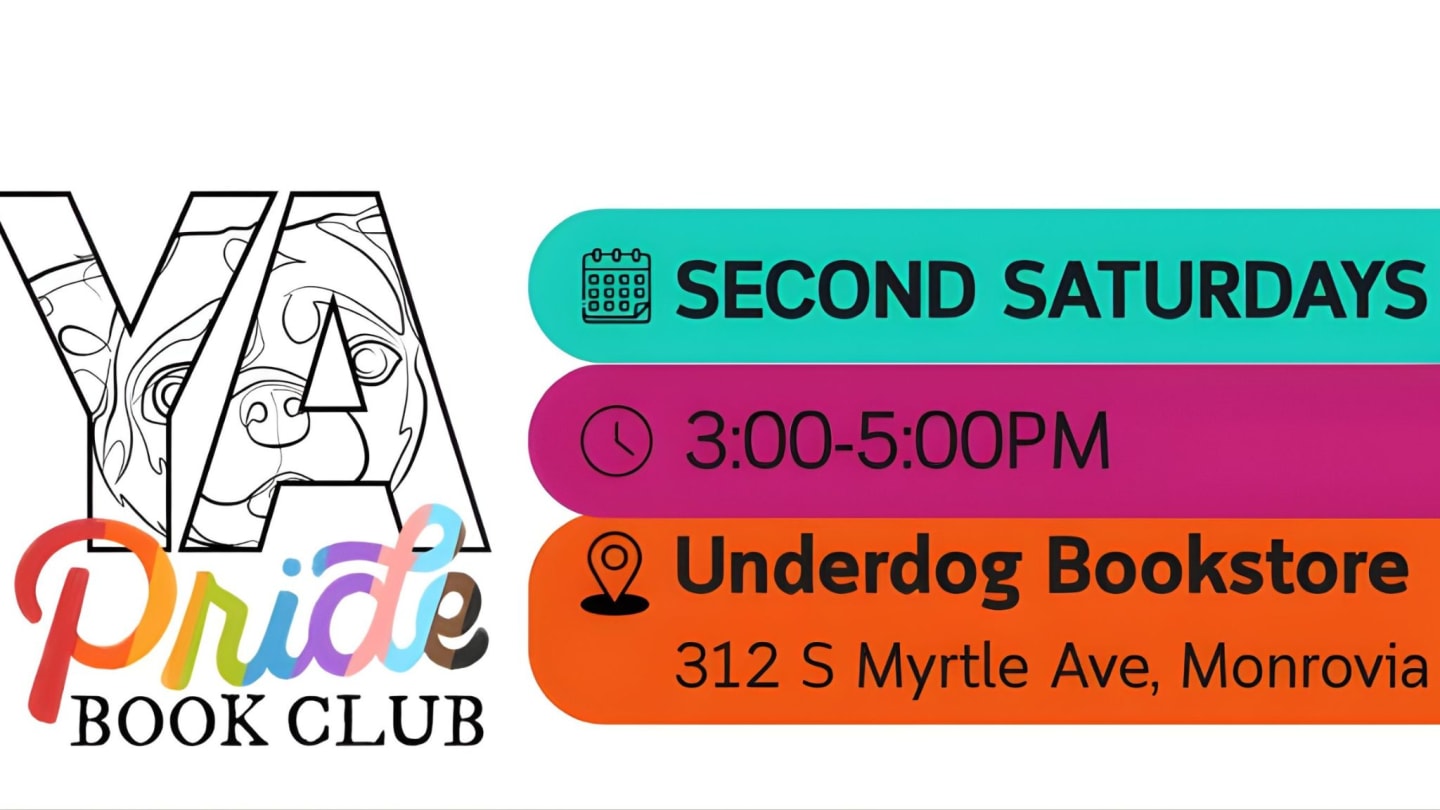 YA Pride Book Club at Underdog Bookstore