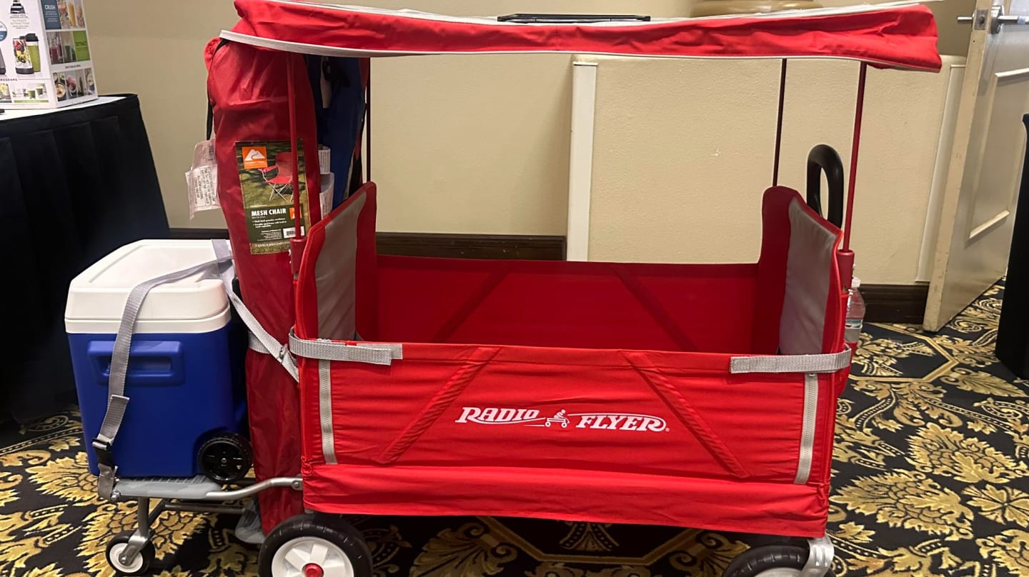 Radio Flyer Wagon Raffle