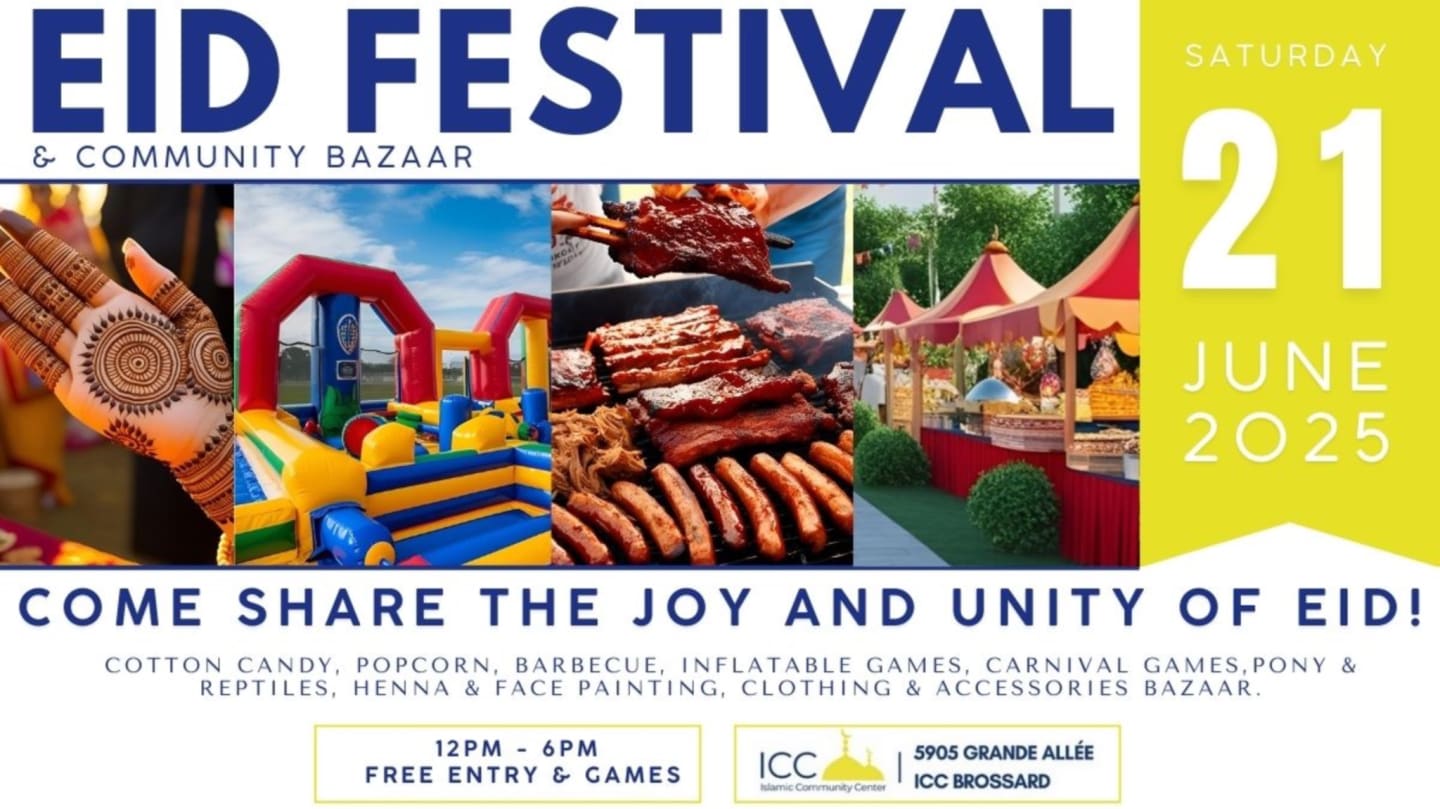 Eid Festival & Community Bazaar - Summer 2025