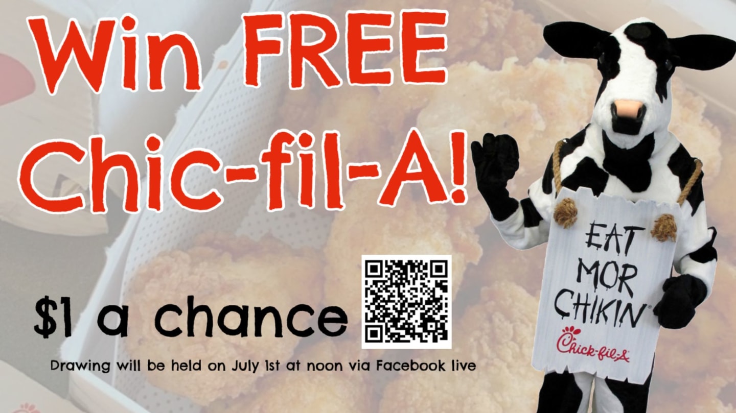 75 Chic Fil-A Gift Cards!!!