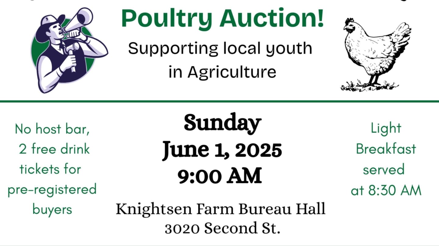 Poultry Auction Sponsor