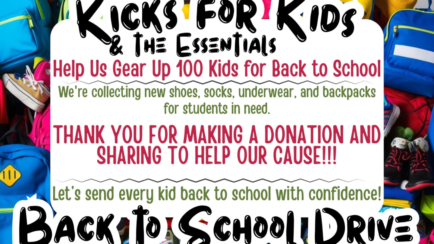 Help Us Gear Up 100 Kids for Back to School