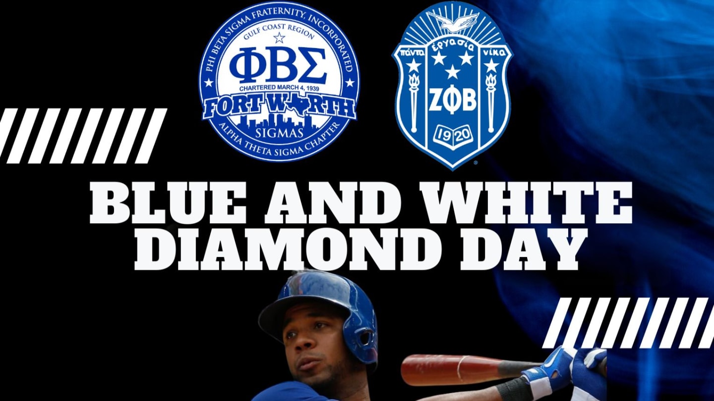 Blue and White Diamond Day Jerseys