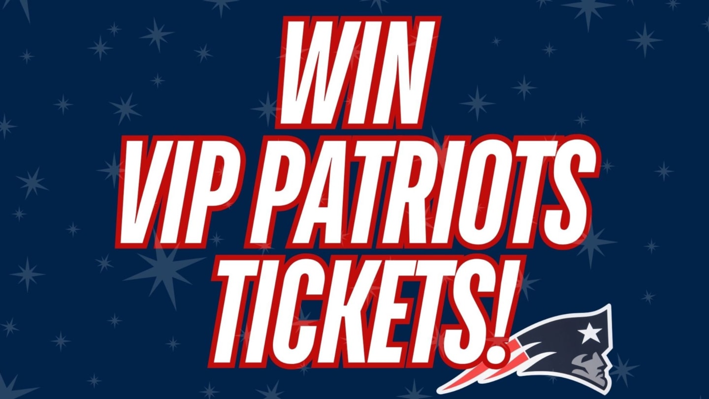 New England Patriots VIP Ticket Raffle!