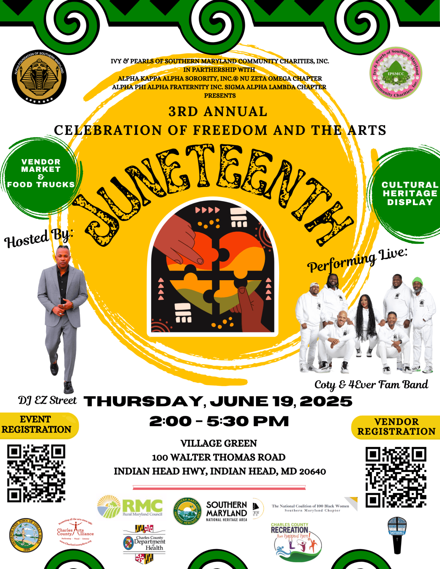 2025 Juneteenth Merchandise/Services Vendor Payments